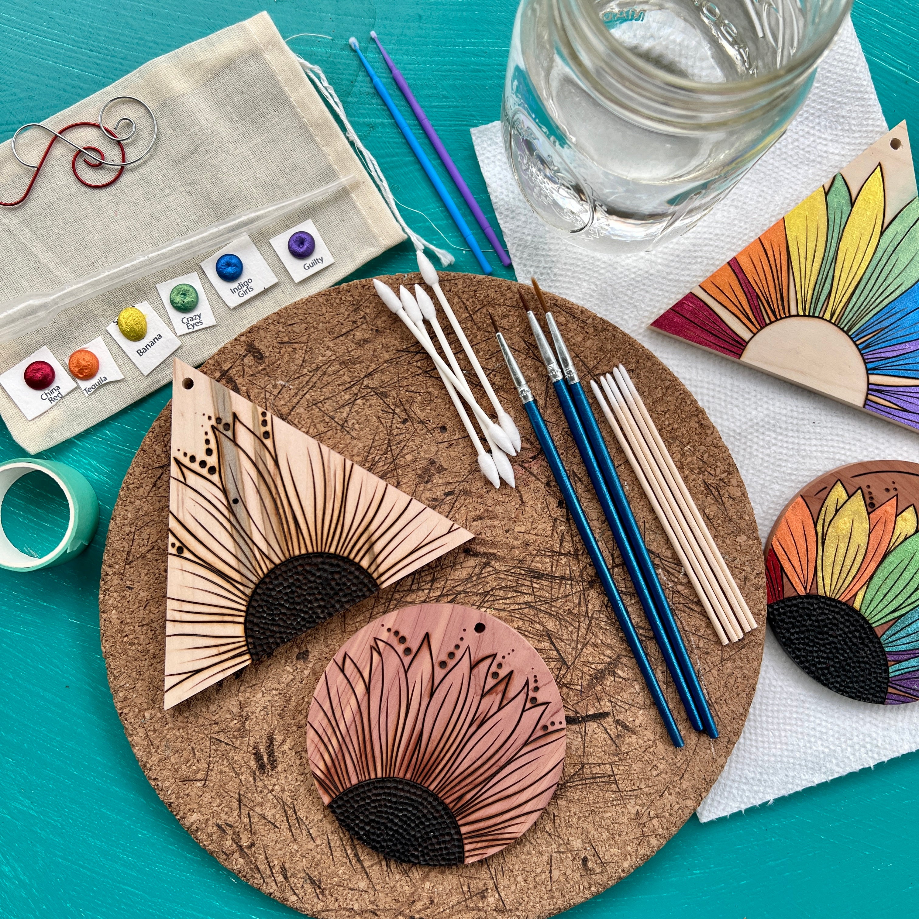 Paint Kits + Coloring Pages – It's David and Renee