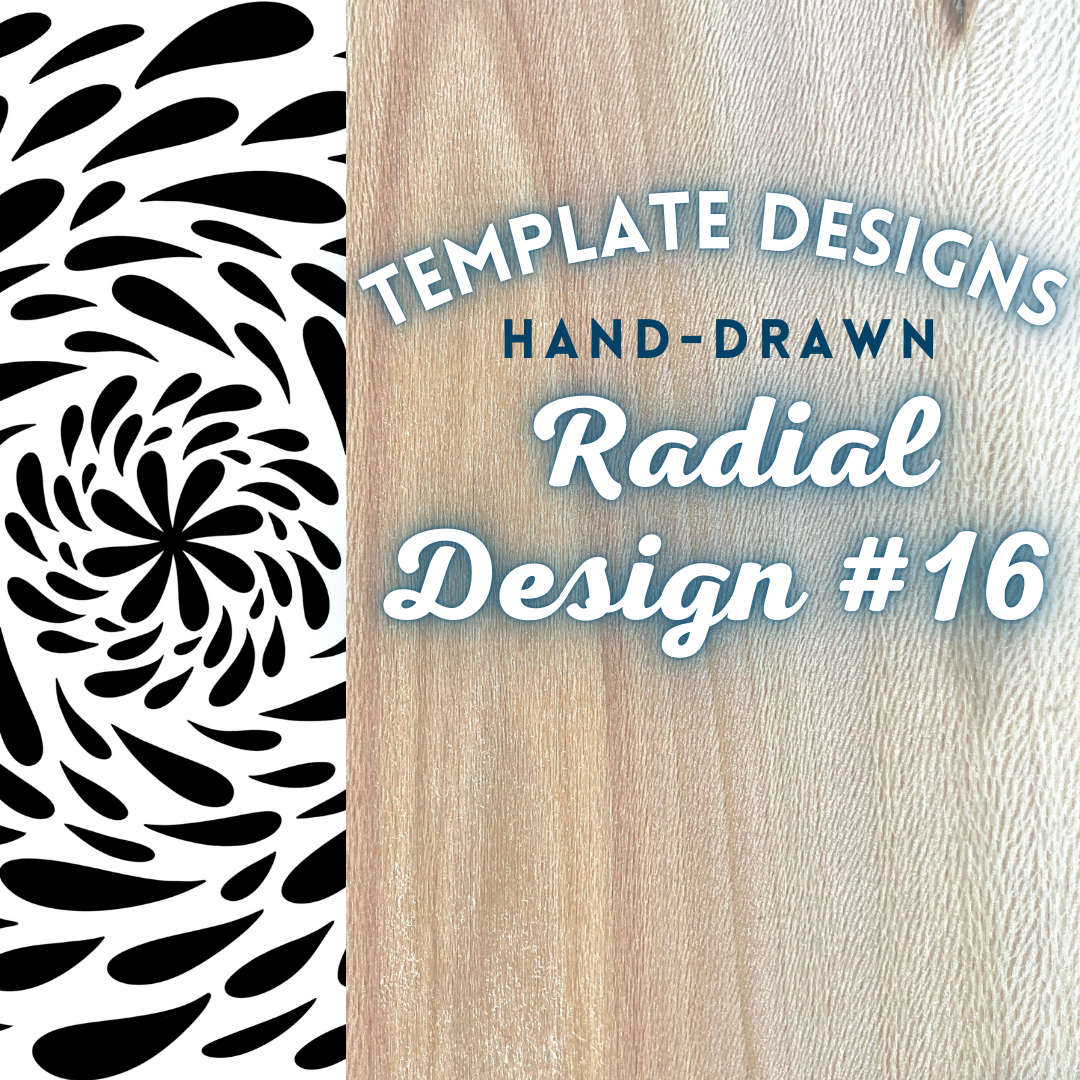 Hand-Drawn Radial Design Template #16 – It's David and Renee